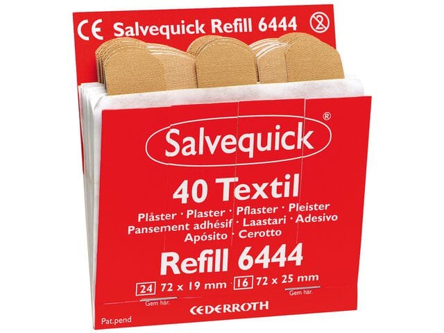 PLASTER TEKSTIL REFILL SALVEQUICK(240) - Skjeldestad Kontorspar Sogndal ...