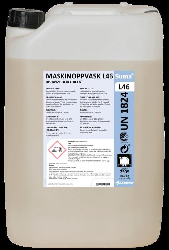 MASKINOPPVASK SUMA L46 25 LITER - Skjeldestad Kontorspar Sogndal ...